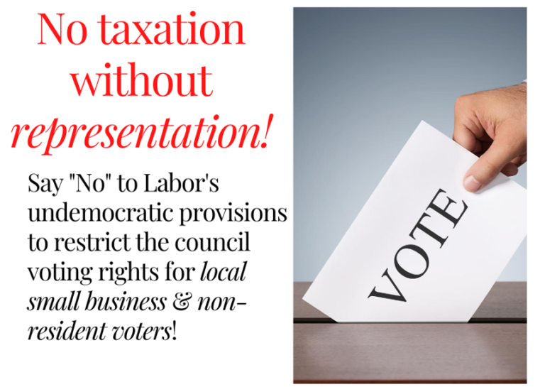 No taxation without representation – David Davis MP